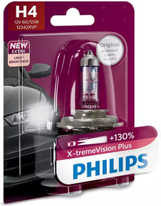 PHILIPS X-tremeVision Pro H4 Headlight Car Halogen (12 V, 55 W) Price ...