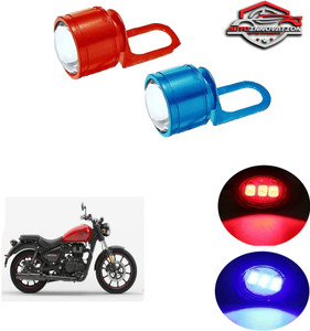 Autoinnovation Bike RED Blue Strobe Blinking LED Light for Royal ...