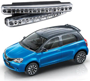 A2D 8 DRL Led Daytime Running Light White for Toyota Etios Liva ...