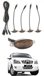 AYW 4 LED Front Grill Led Lights Amber Lights DRL For Xylo-Mahindra ...