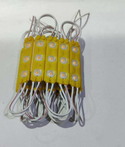GRIP LIGHT Module 3 LED Yellow Set of 5 Interior Light Car, Motorbike ...