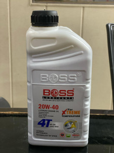 BOSS LUBRICANTS Boss Api -Sn Jaso MA2 20w-40 Conventional Engine Oil ...