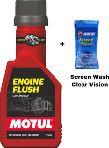 MOTUL MTCD-009 Engine Flush for Car & SUV With Car Screen Wash Engine ...