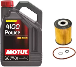 MOTUL 4100 POWER 5W30 ENGINE OIL & OIL FILTER FOR OPTRA MAGNUM ...