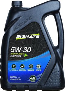 Signate 5w30 Fully Synthetic Engine Oil for Petrol, Diesel & CNG Cars ...