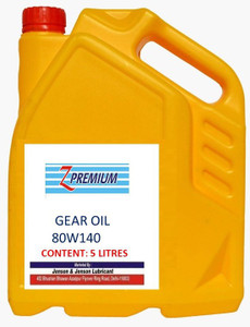 Z Premium 80W140 Gear Oil 80W140 Gear Oil Price in India - Buy Z ...