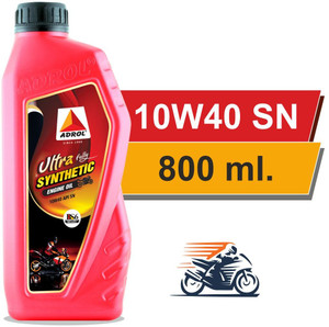 Adrol Ultra 10W40 API SN Full-Synthetic 4 Stroke Engine Oil (TWO ...