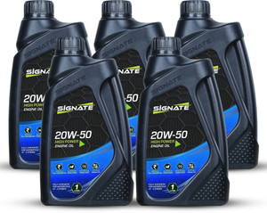Signate 20W-50 Engine Oil for Cars and Bikes High Performance Engine ...