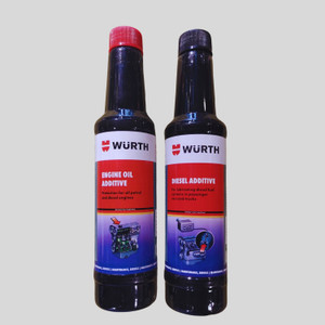 Wurth Combo Engine Oil Additive 250ML & Diesel Oil Additive 250ML ...
