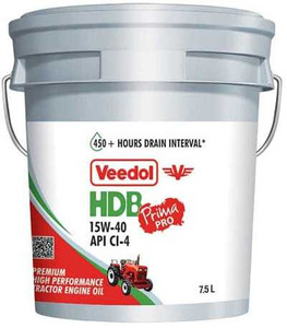 Veedol HDB 15W-40 Api CI-4 Heavy Duty Engine Oil Price in India - Buy ...