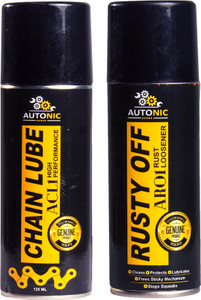 AUTONIC Chain Lube and Chain Cleaner f ACL1 Chain Lube (120ml) and ACC1 ...