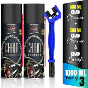 MIKANIX Combo Of Bike Chain Cleaner | Degreaser Spray With Cleaning ...