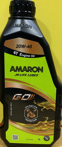 AMARON HI-LIFE LUBES GO 20W-40 4T Engine Oil Full-Synthetic Engine Oil ...