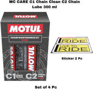 MOTUL MTCD-035 C1-C2 Live to Drive Sticker MC CARE Chain Oil Price in ...
