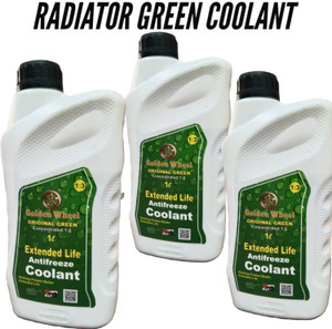 golden wheel ANTIFREEZE GREEN COOLANT 3 NOS. 1L Coolant Price in India ...