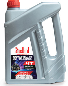 Steelbird SBEO155-2.5SM Steelbird 4T SAE 15W50 API SM Semi-Synthetic 2. ...