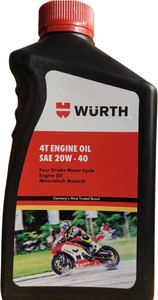 Wurth 20W-40 JASO MAII FOUR STROKE Full-Synthetic Engine Oil Price in ...