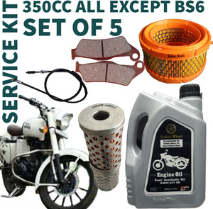 golden wheel BULLET SERVICE KIT 350 CC UP TO BS4 SET OF 5 Full ...