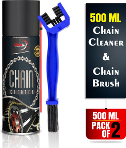 MIKANIX Bike Chain Cleaner And Degreaser Spray With Brush For Motorbike ...