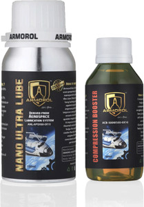 Armorol NL100CB100 Nano Ultra Lube 100ml & CB 100ml Engine oil Additive ...