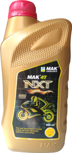 MAK 4T NXT Advance Synthetic technology Synthetic Blend Engine Oil ...