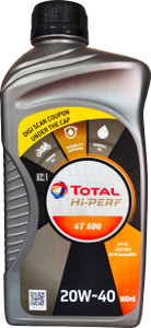 Total Energies HI-PERF 4T 500 20W-40 (900ML) HI-PERF 4T 500 20W-40 ...