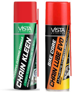 VISTA chain kleen evo 400 ml chain lube & chain kleen 400 ml Chain Oil ...
