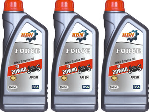 HBN 4T 20W40 SM 900 ML Full-Synthetic Engine Oil Price in India - Buy ...