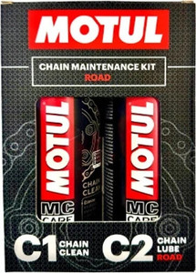 MOTUL C1 C2 Combo Clean & Lube Road Chain Clean & Lube Road Chain Oil ...