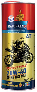 HP RACER GEN6 20W-40 TIN CAN RACER GEN6 20W-40 900ML TIN PACK SUTABLE ...