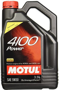 TENZ 4100 POWER 5W30 (Technosynthese) Motor Oil 3.5 Litre 4100 POWER ...
