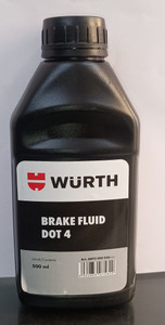 Wurth ?0892008190045 6 Brake Fluid Dot 4 Brake Oil Price in India - Buy ...