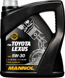 MANNOL 7709 MANNOL for Toyota Lexus 5W-30 Full-Synthetic Engine Oil ...