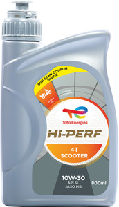 Total Energies HI-PERF 500 10W-30 Scooter High Performance Engine Oil ...