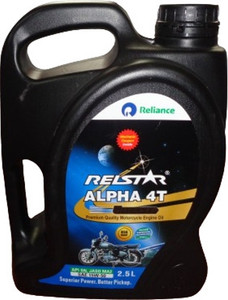 Reliance RELSTAR ALPHA 4T ULTRA PREMIUM 15W50 BULLET ENGINE OIL High ...