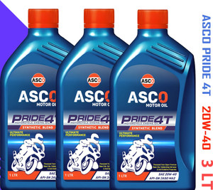 ASCO Full Synthetic Blend ||20W-40|| High Performance Engine Oil Price ...