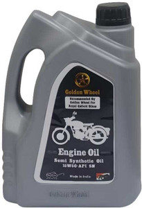 Golden Wheels Golden Wheel BULLET ENGINE OIL Synthetic Blend (2.5L ...