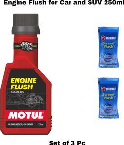 MOTUL ENGINE FLUSH 250ml-Screen Wash MTCD-037 Engine Flush Oil Flush ...