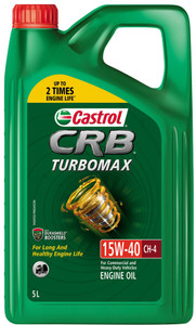 Castrol CRB TURBOMAX 15W-40 CH-4 Multi-Grade Engine Oil Price in India ...