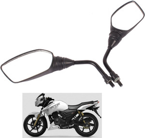 VKHAS Manual Rear View Mirror For TVS Universal For Bike Price in India ...