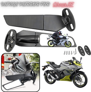 SRPHERE Manual Rear View Mirror For Yamaha, Honda, KTM Universal For ...