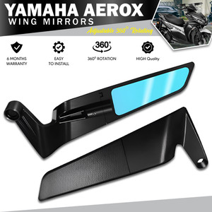 OBEROI'S TRADERS Manual Rear View Mirror For Yamaha Universal For Bike ...