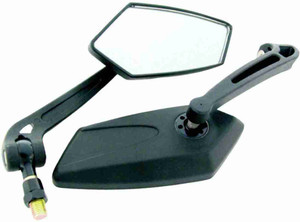 Sigmatech Manual Dual Mirror For Bajaj, Hero, Honda, Yamaha, Universal ...