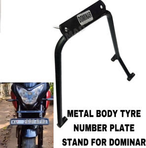 imad TYRE NUMBER PLATE STAND FOR DOMINAR Bike Number Plate Price in ...