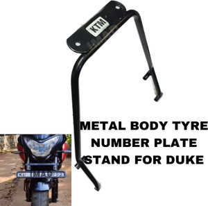imad WHEEL NUMBER PLATE STAND FOR DUKE Bike Number Plate Price in India ...