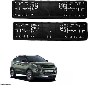 Vagary Standard Size Car Number Plate Frame/Licence Plate Covers for ...