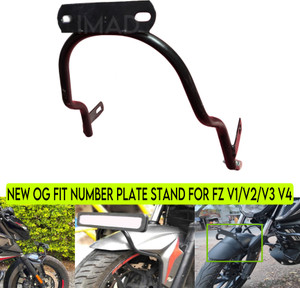 imad NUMBER PLATE STAND FOR FZ BIKES Bike Number Plate Price in India ...