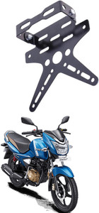 AutoTiger Bike License Number Plate Frame Holder Tail Tidy (Black) Bike ...