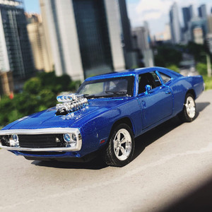 DEUSON ECOM 1:32 Diecast Metal Model Car ff8 Dodge Charger Toy Car For ...