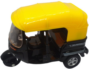 NOVOKART Diecast Metal Auto Rickshaw/Mini vehicle pull back Action toy ...